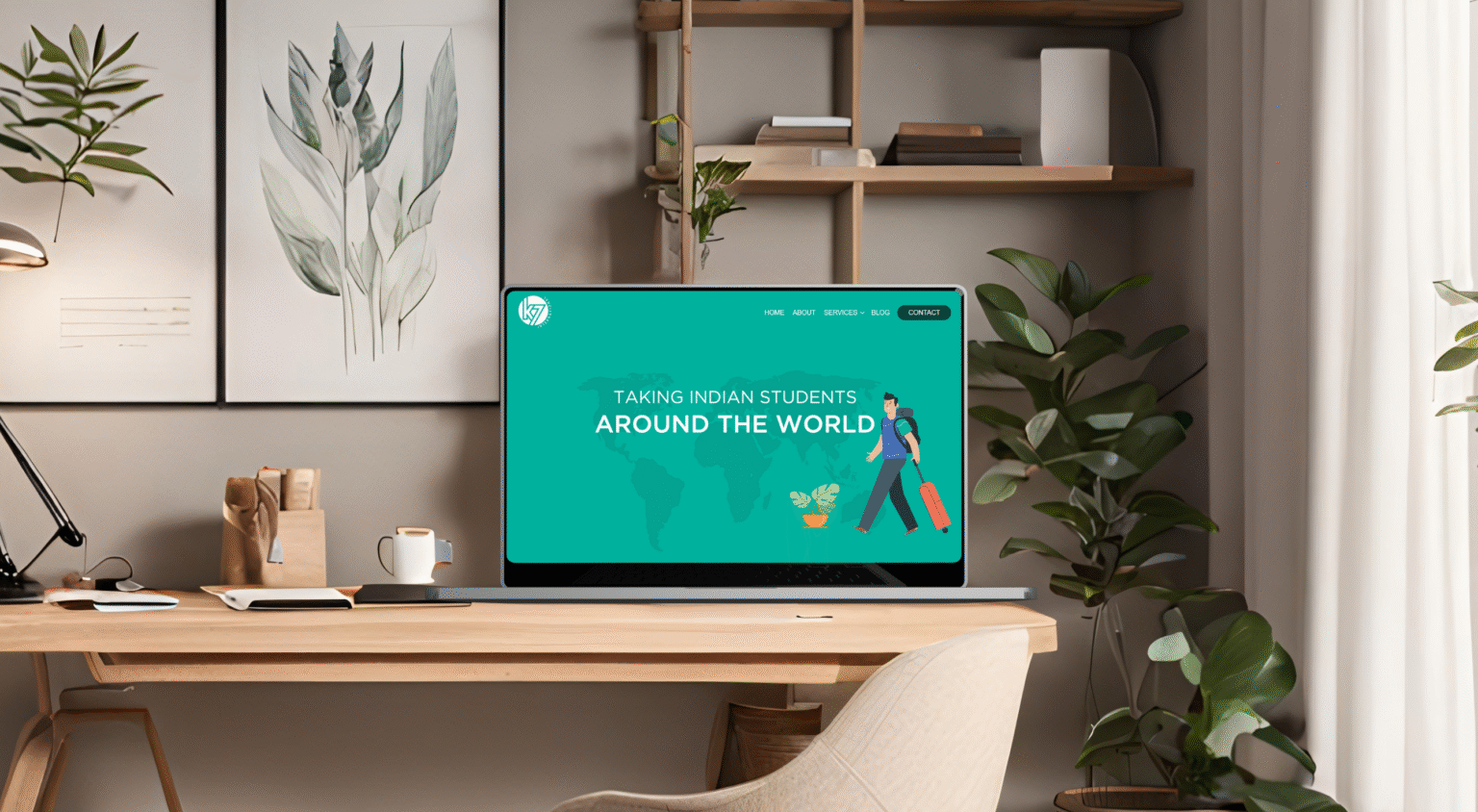 Case Study: How We Boosted a Study Abroad Consultancy Website Design by 200%