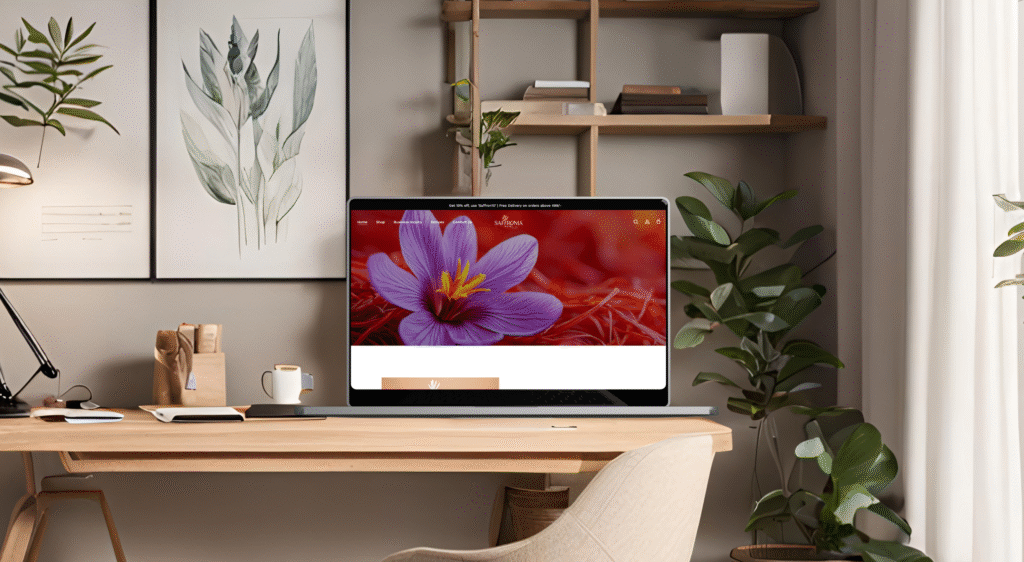 Saffron E-commerce Website Development: Saffronia Mart case study
